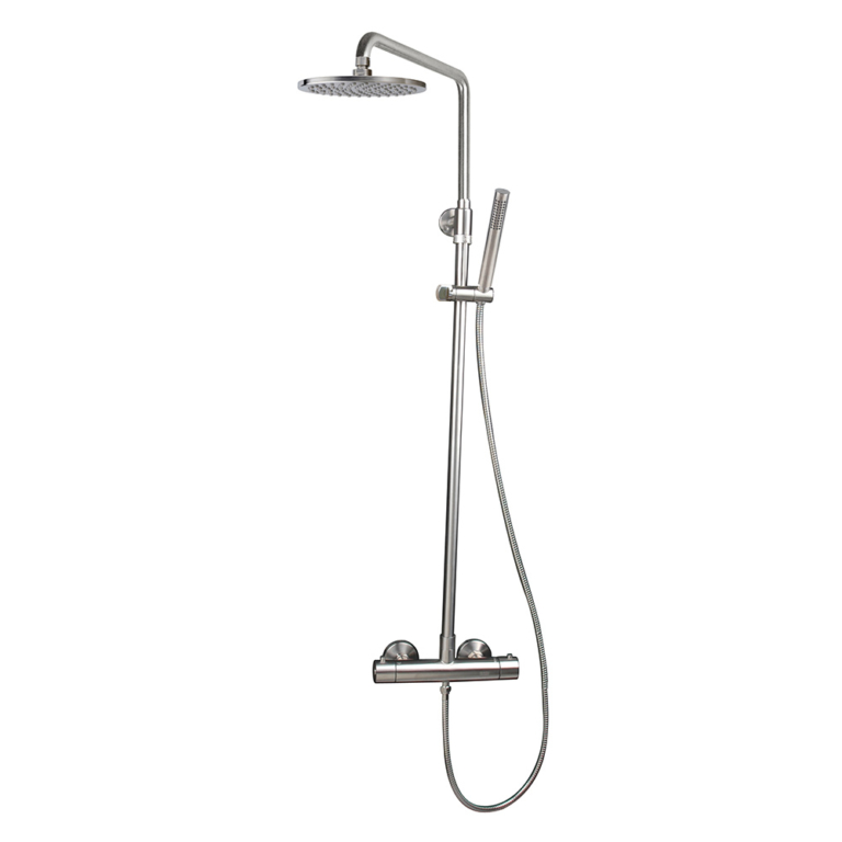 316 Stainless steel thermostatic outdoor shower – Sento Faucets ...